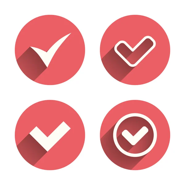 Check signs. Checkbox confirm icons. Stock Vector Image by ©Blankstock ...