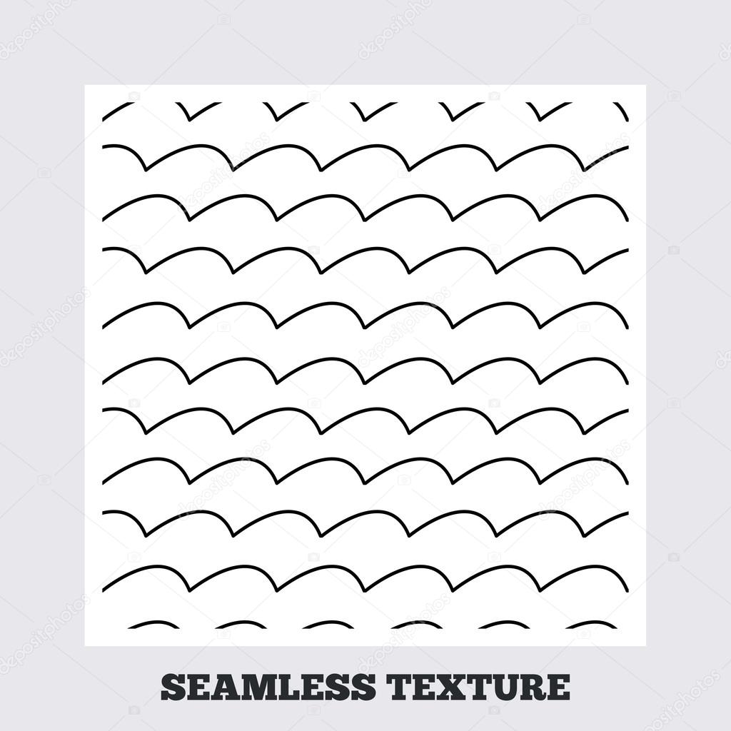Waves stripped geometric seamless pattern. Stock Vector Image by ...