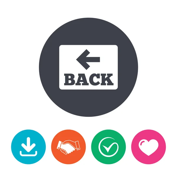 Back to school sign icon. Back 2 school symbol. Stock Vector by ...