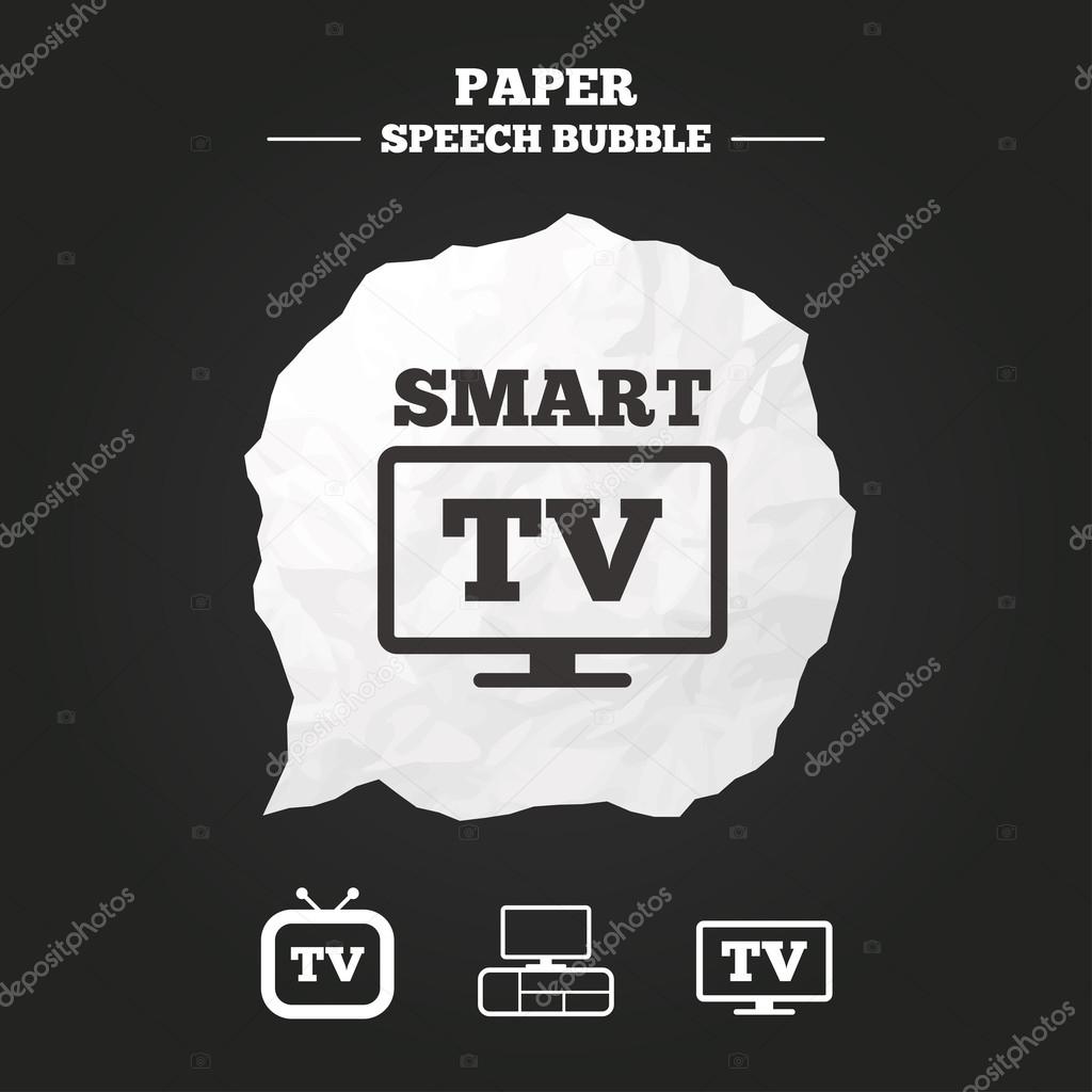 Smart TV mode icon. Stock Vector Image by ©Blankstock #92431116