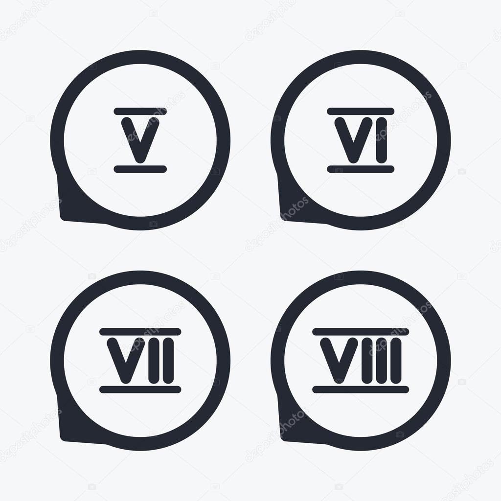 Roman Numeral 5 Font