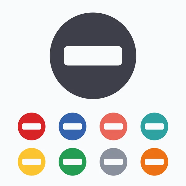 Stop sign icon. Prohibition symbol. Stock Vector by ©Blankstock 54987313