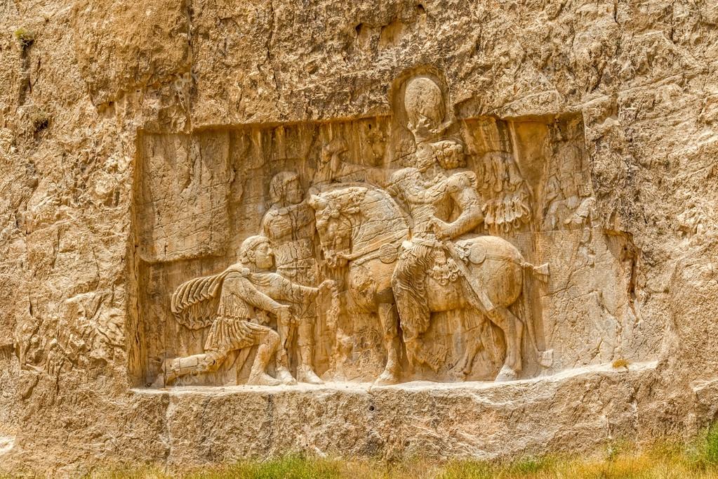 Naqsh-e Rustam relief Stock Photo by ©dbajurin 81517062