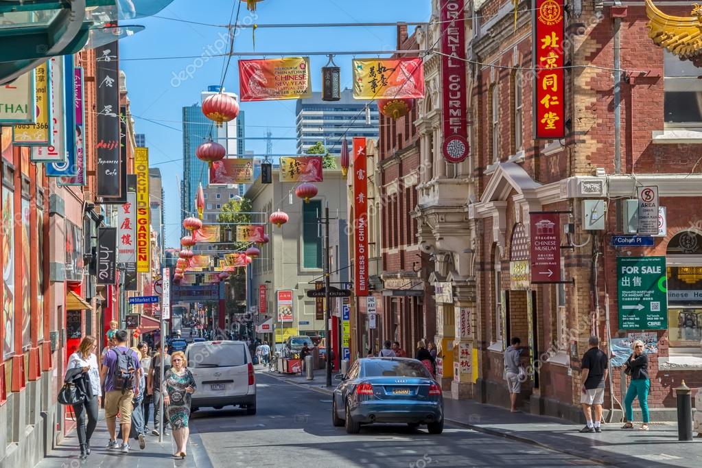 Chinatown in Melbourne – Stock Editorial Photo © dbajurin #97848114
