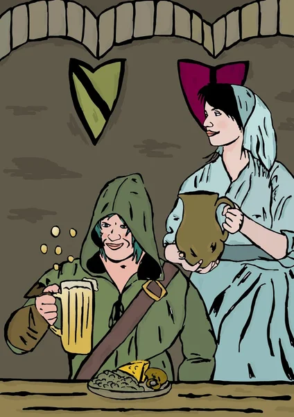 87 ilustraciones de stock de Taberna medieval | Depositphotos