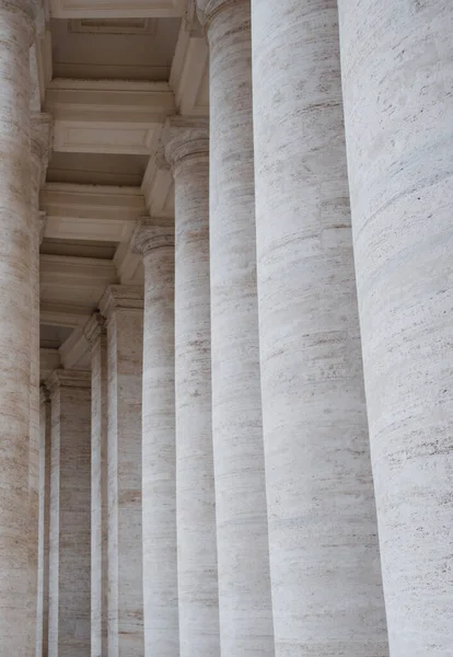 Ancient Roman columns of ancient rome on the territory of the vatican ...