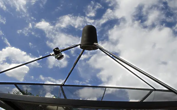 Satellite Signal Wave Receiver Dish — Stock Photo © kobfujar #52557185