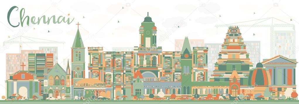 Chennai city Vector Art Stock Images | Depositphotos