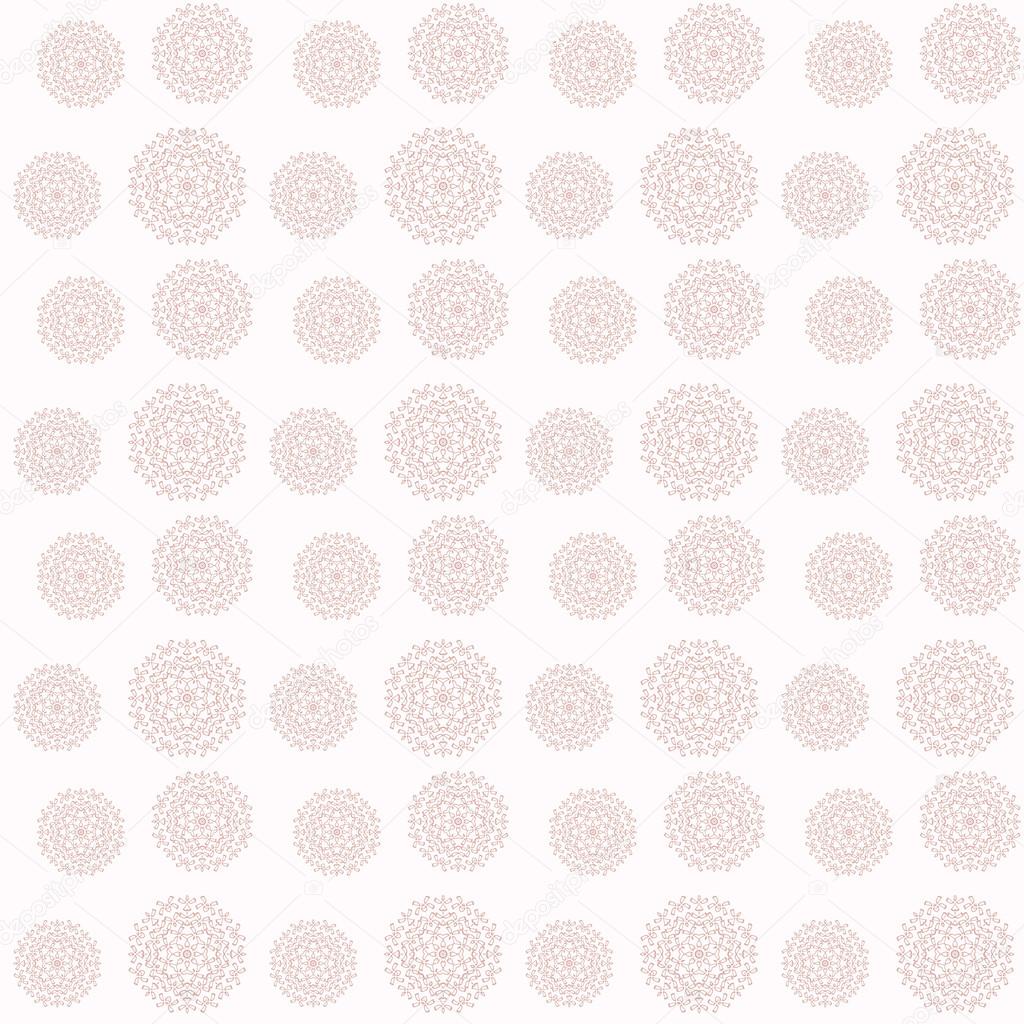 Floral round Pattern Stock Vector Image by ©booblgum #65809989