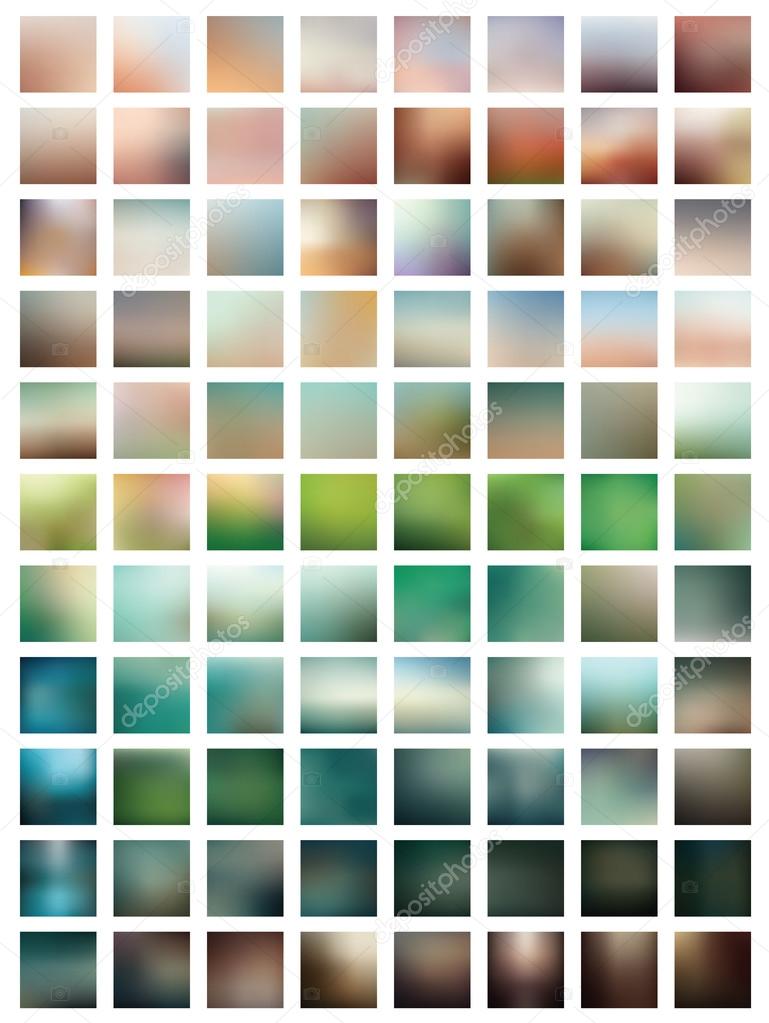 Vector blurred backgrounds Stock Vector Image by ©booblgum #68480397
