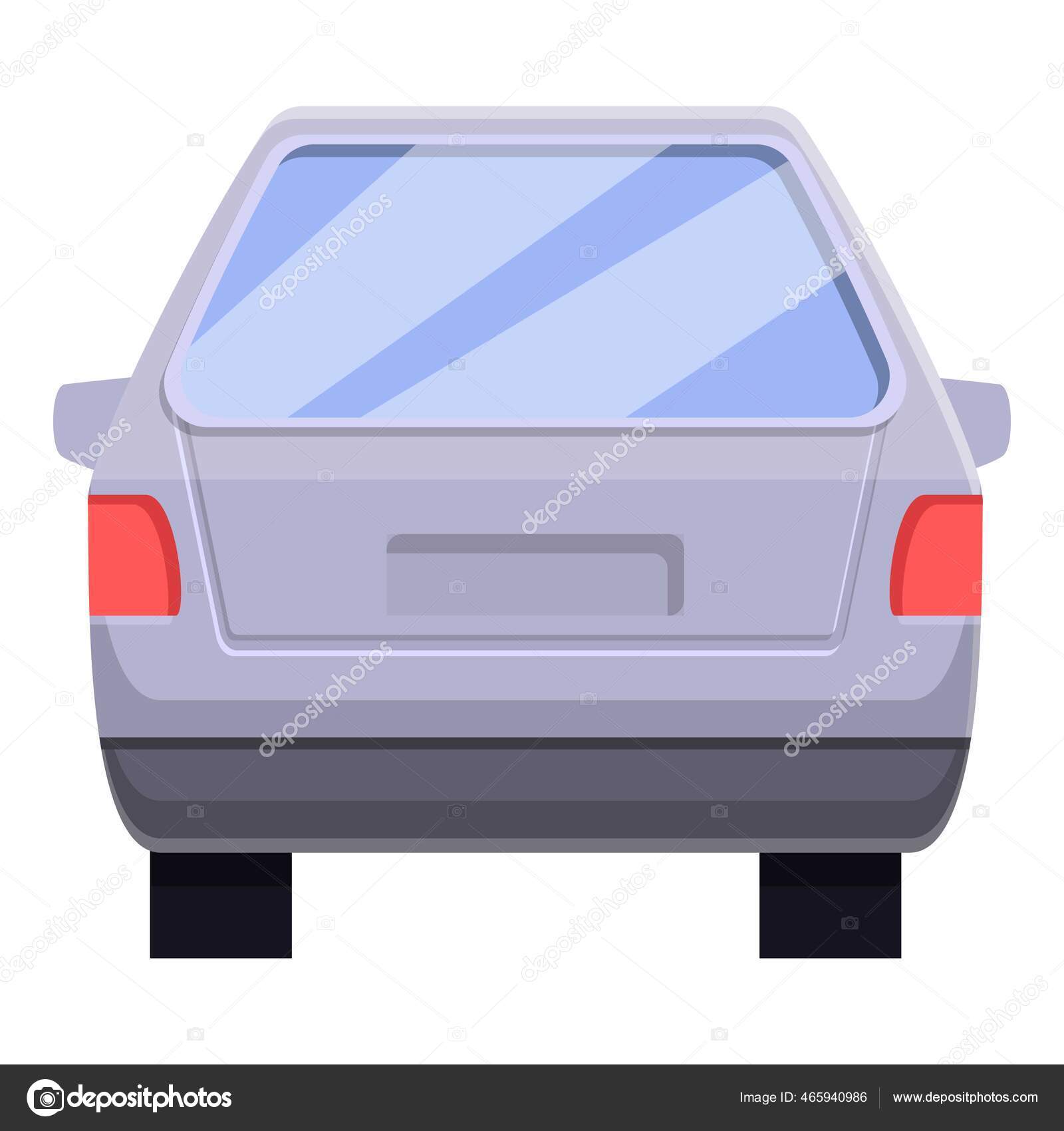 Clipart Back Of Car