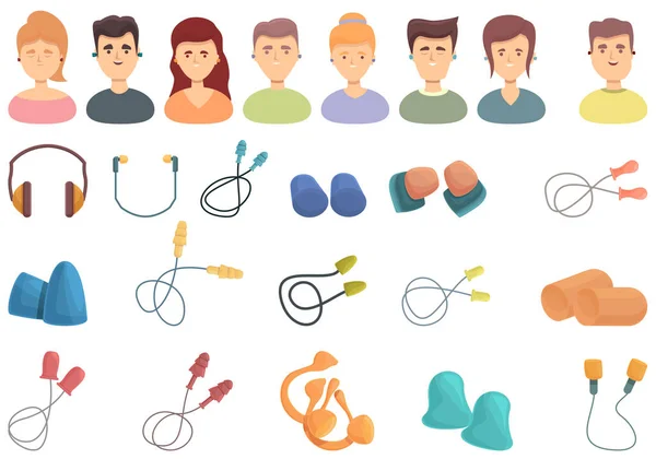 Protector auditivo imágenes de stock de arte vectorial | Depositphotos