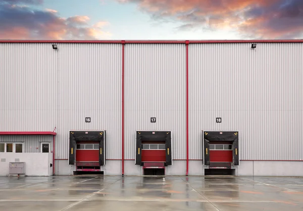 Row of old loading docks Stock Photo by ©TTstudio 19664365