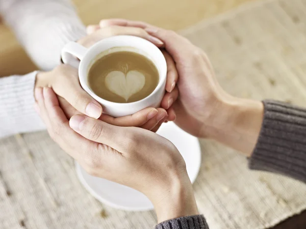 Images: hands holding coffee | Hands holding coffee — Stock Photo ...