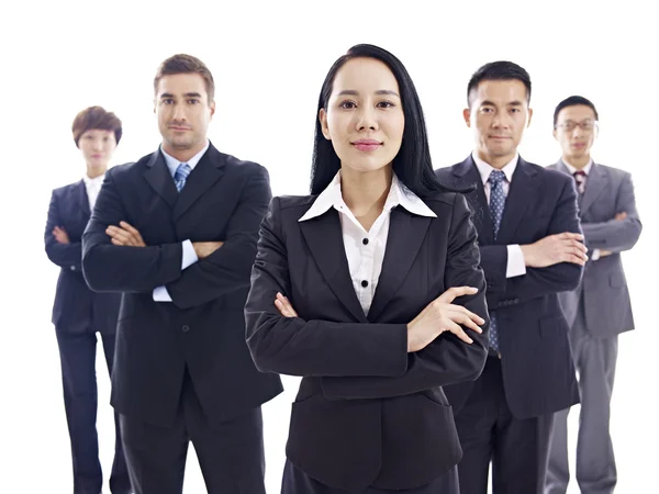 Portrait of multinational business team Stock Photo by ©imtmphoto 84071440