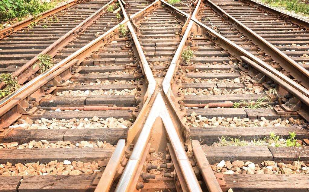 The way forward railway — Stock Photo © gjp1991 #74830995