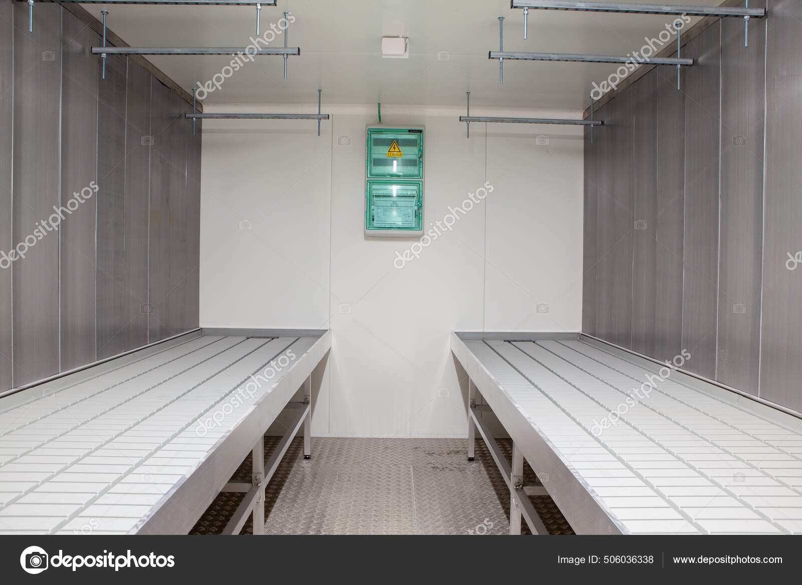 Large Fridge Serves Workspace Industry Research — Stock Photo © DenBoma ...
