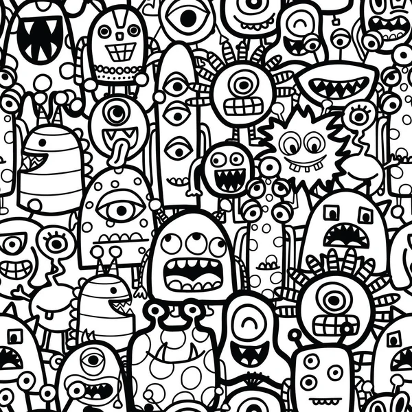 100,000 Monster pattern Vector Images | Depositphotos