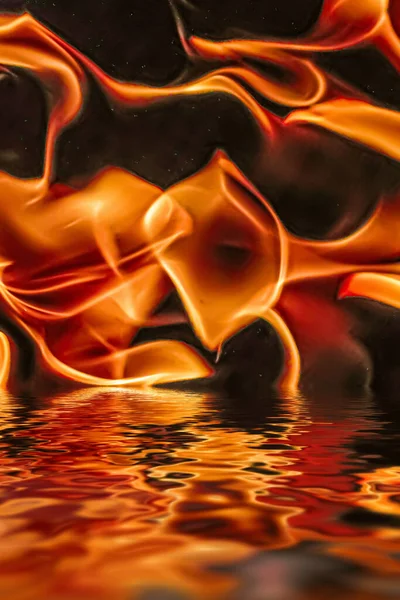 Fire water background Stock Photos, Royalty Free Fire water background ...