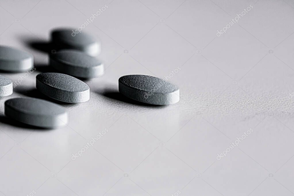 Pastillas de menta como medicamentos a base de hierbas, farmacia de ...