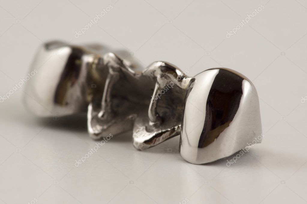The steel dentures Stock Photo by ©Krezofen 111940368