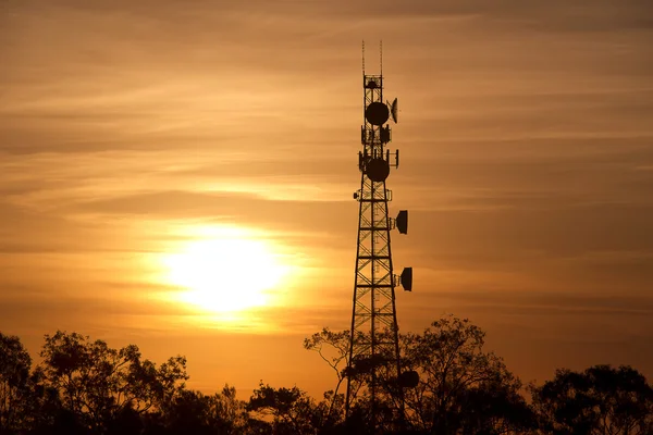 Radio Tower with sky background. Stock Photo by ©artistrobd 57700701