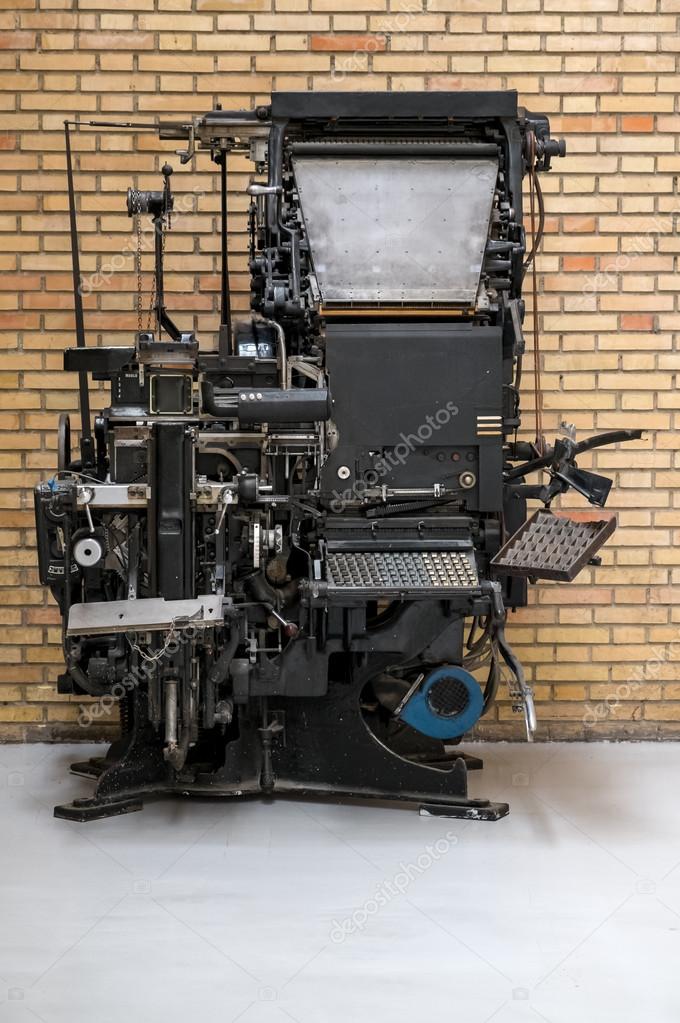 Linotype machine — Stock Photo © nacroba #66015413