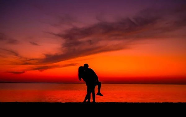 Silouette Sunset Lover