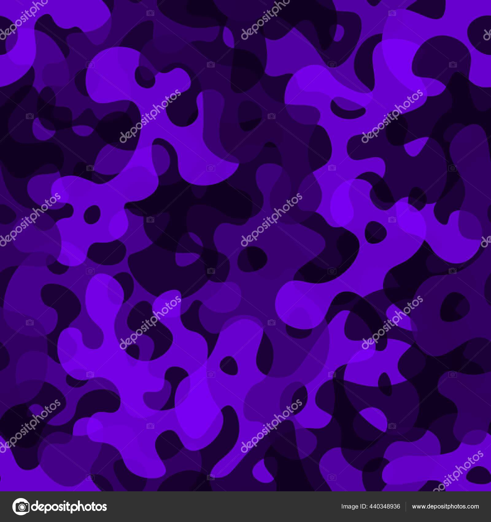 Camo bright purple print texture vector illustration. Abstract pattern ...