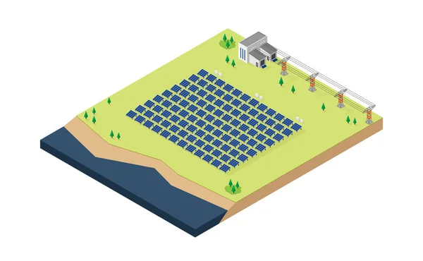 100,000 Isometric solar plant Vector Images | Depositphotos