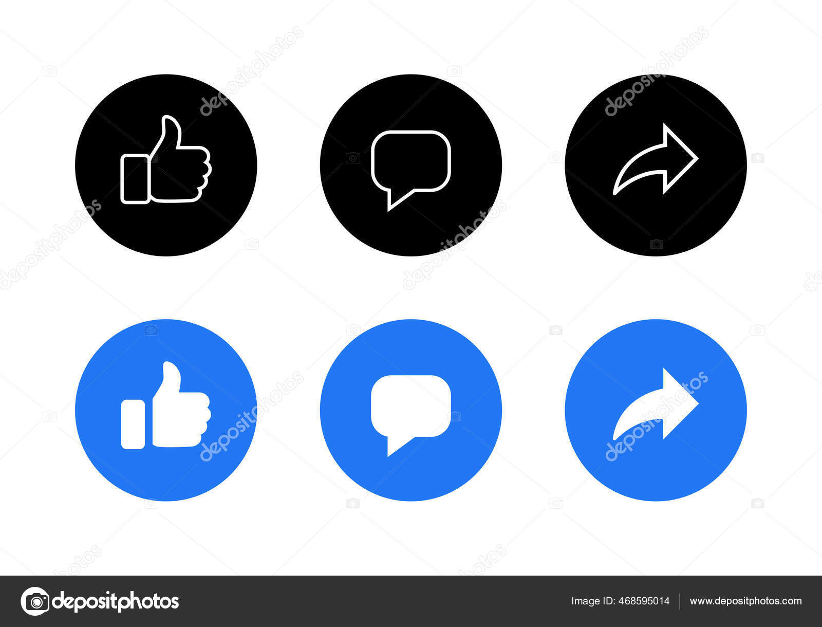 Icono De Compartir En Redes Sociales