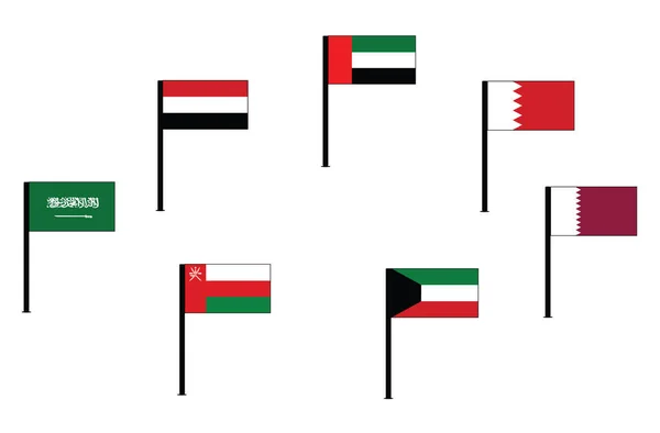 57 Arabian gulf flags Vector Images, Arabian gulf flags Illustrations ...