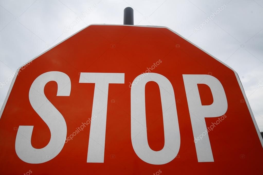 Red stop sign Stock Photo by ©bizoon 55957823