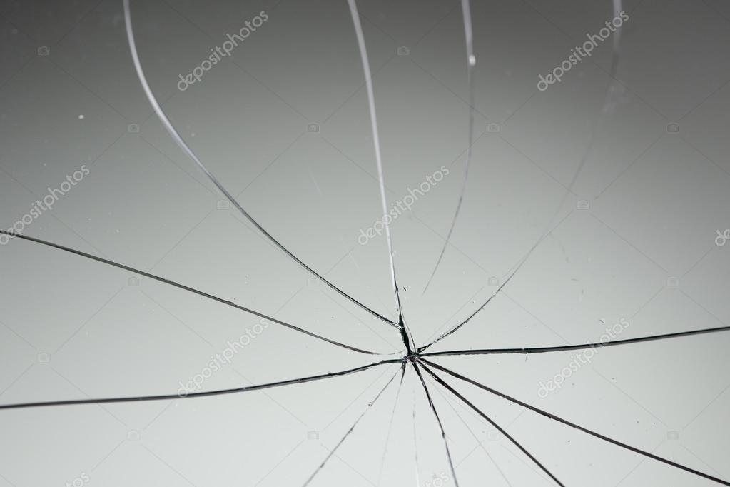 Broken white glass — Stock Photo © PatriciaCH #66132771