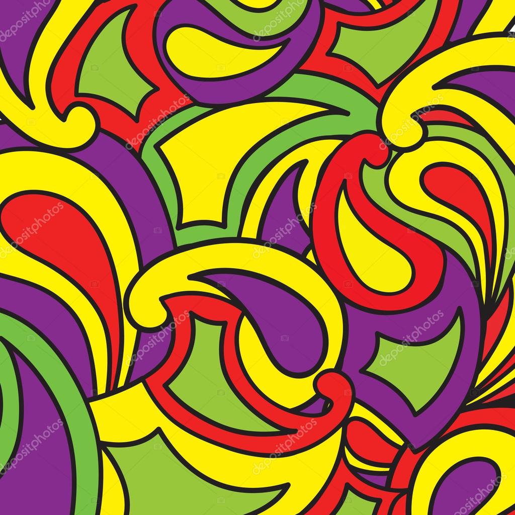 Geometric funky pattern — Stock Vector © YokoDesign #72262839