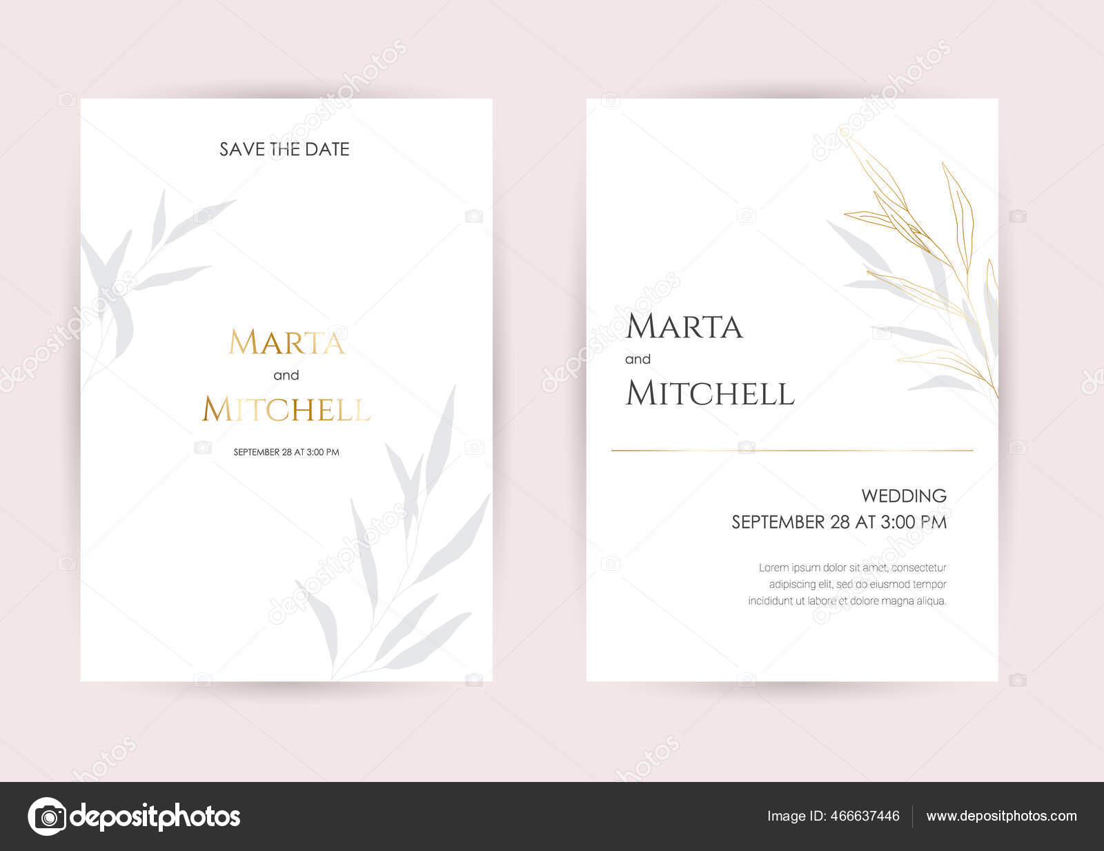 Graphic Design Invitation Cards