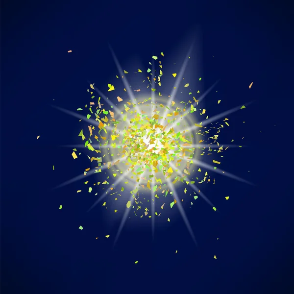 A flash of light with sparks Stock Vector Image by ©dgem22 #32758501