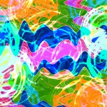 art abstract colorful vibrant paint background — Stock Photo ...