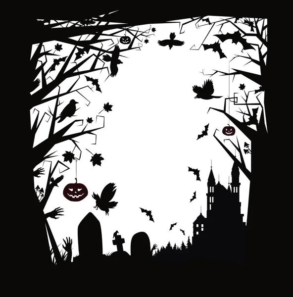 Horror background Stock Vectors, Royalty Free Horror background ...