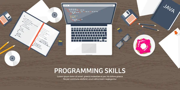 Lined programming,coding. Outline Flat computing background. Code, hardware,software. Web ...