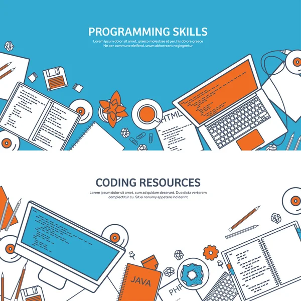 Lined programming,coding. Outline Flat computing background. Code, hardware,software. Web ...