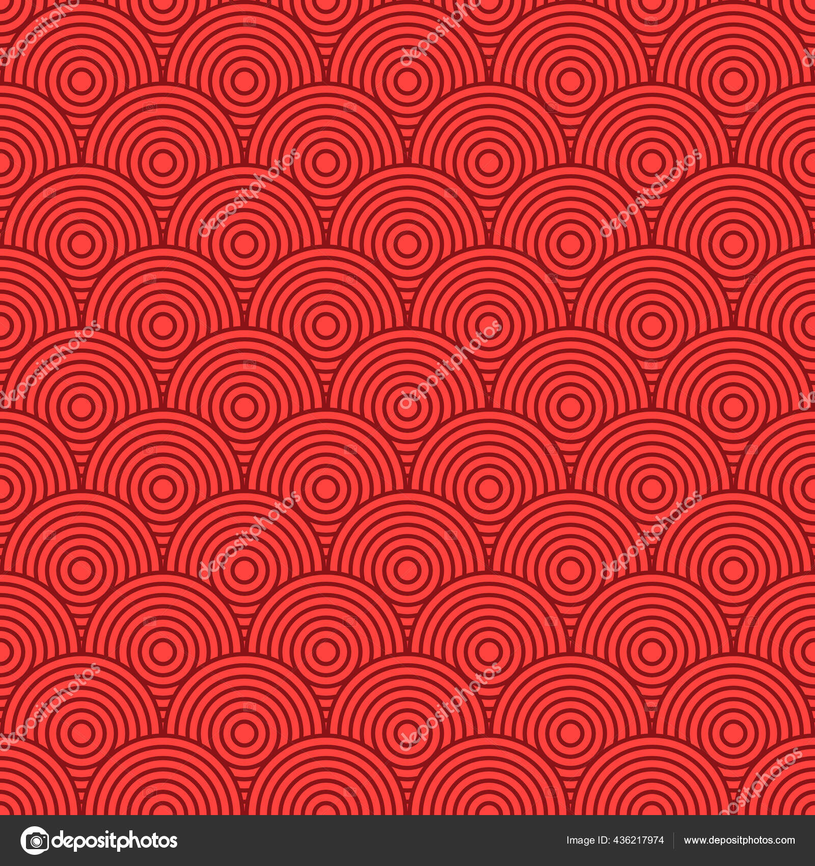 Japanese seamless round pattern. Traditional Chinese texture. Oriental ...