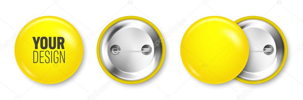 Etiqueta em branco amarelo Vector Art Stock Images | Depositphotos