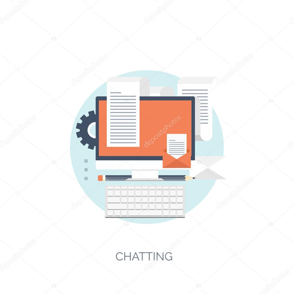 Vector Illustration Flat Computing Background Programmingcoding Web