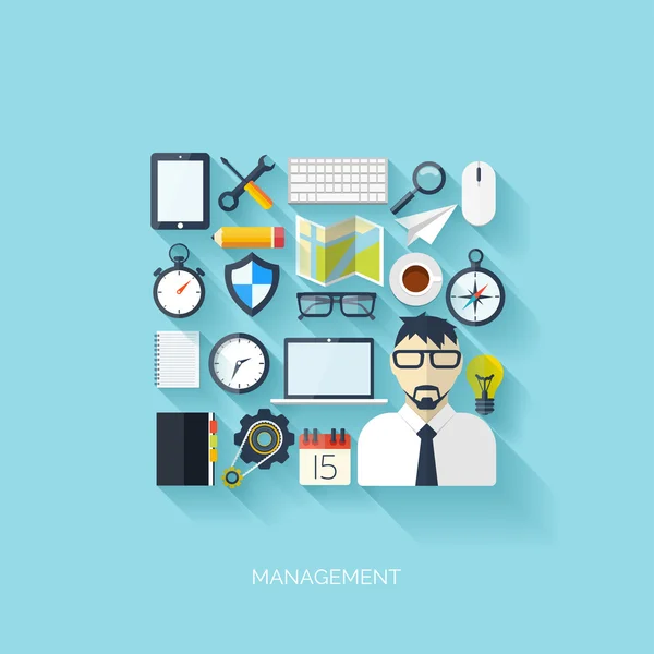 Management background Vector Art Stock Images | Depositphotos