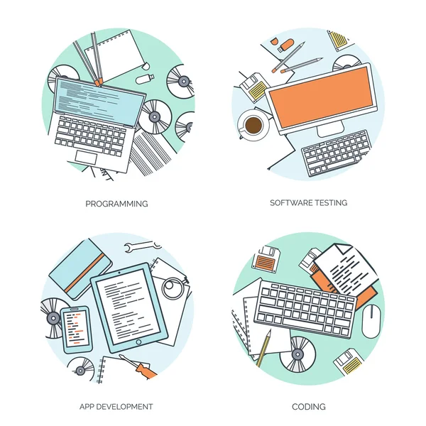 Flat vector illustration backgrounds set. Delivery and worldwide ...