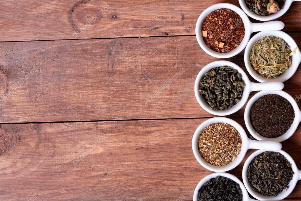 Surtido de té seco: fotografía de stock © whitestorm4 #99541424 ...