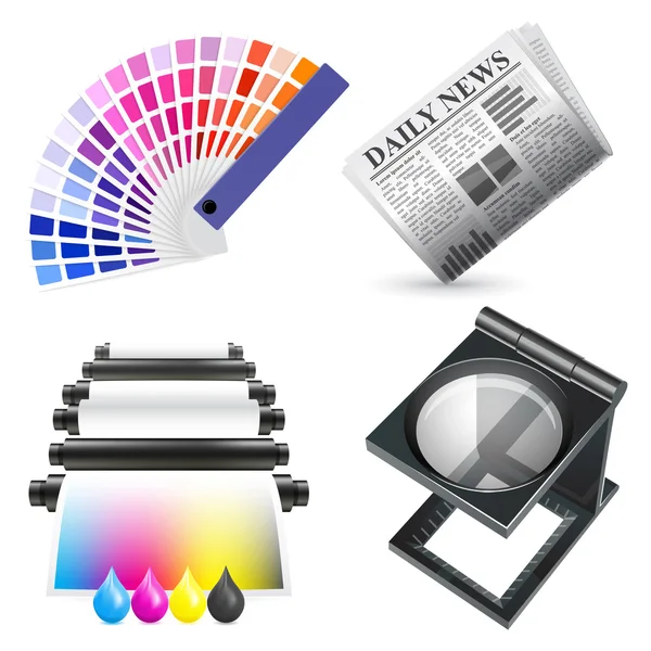 Logos de imprenta Imágenes Vectoriales, Gráfico Vectorial de Logos de ...