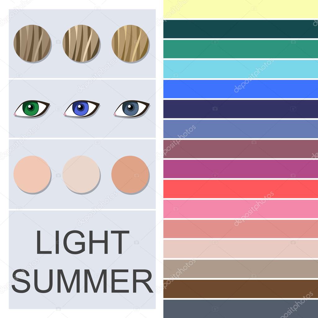 Light Summer Color Palette