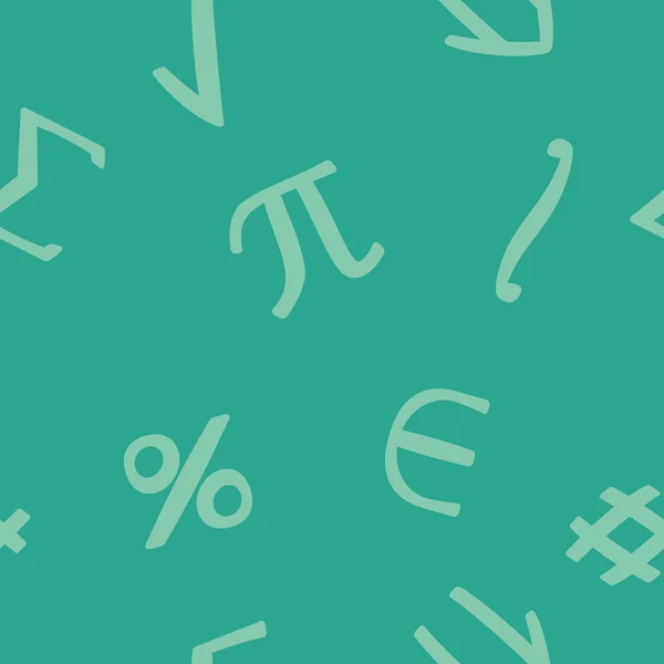Seamless background with mathematical symbols Stock Vector Image by ...